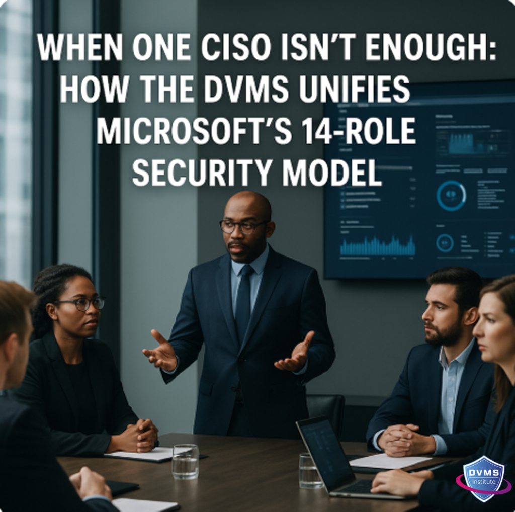 When One CISO Isn’t Enough: How the DVMS Unifies Microsoft’s 14-Role ...